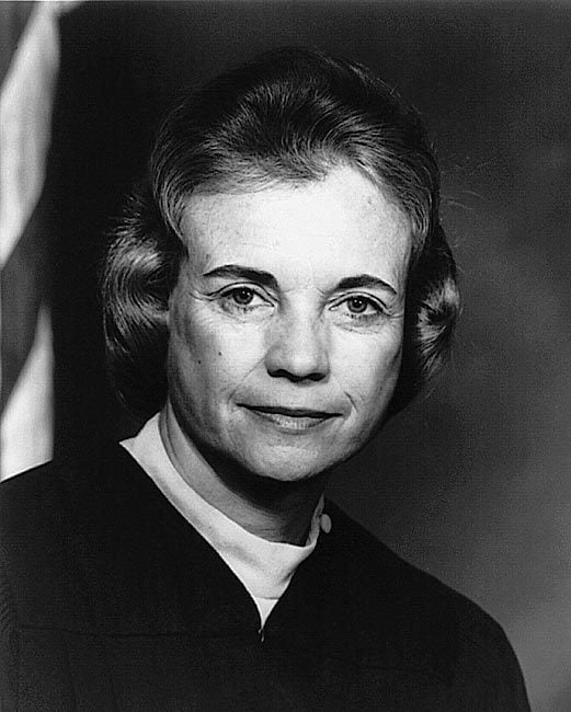 Supreme Court Justice Sandra Day O'Connor - 20x30 Inch Glossy Laminated ...