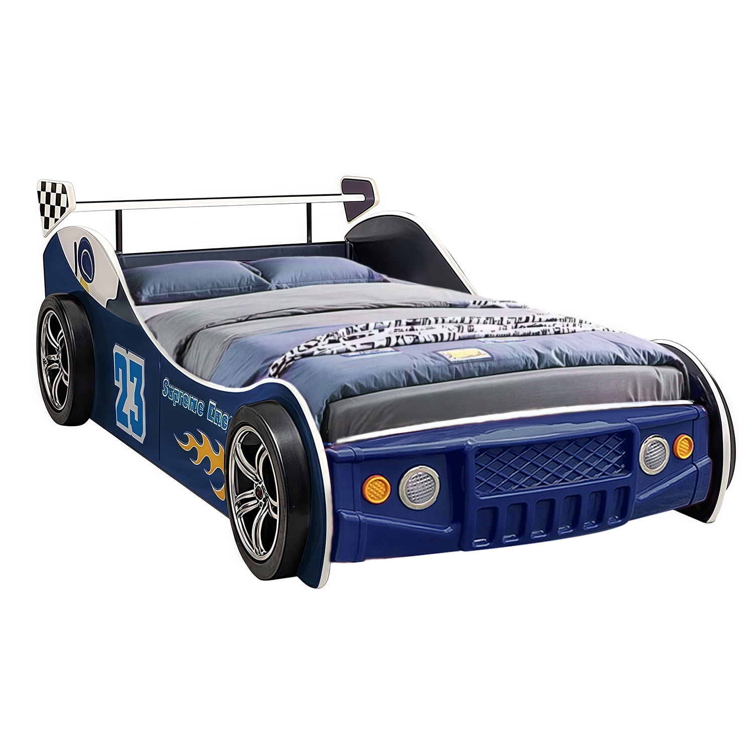 Supreme Energy Racing Car Bed - Walmart.com