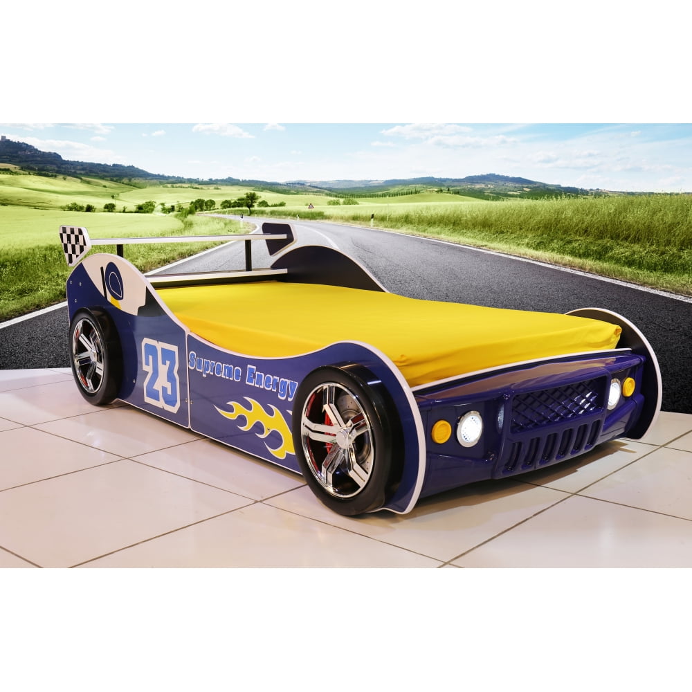 Supreme Energy Racing Car Bed - Walmart.com