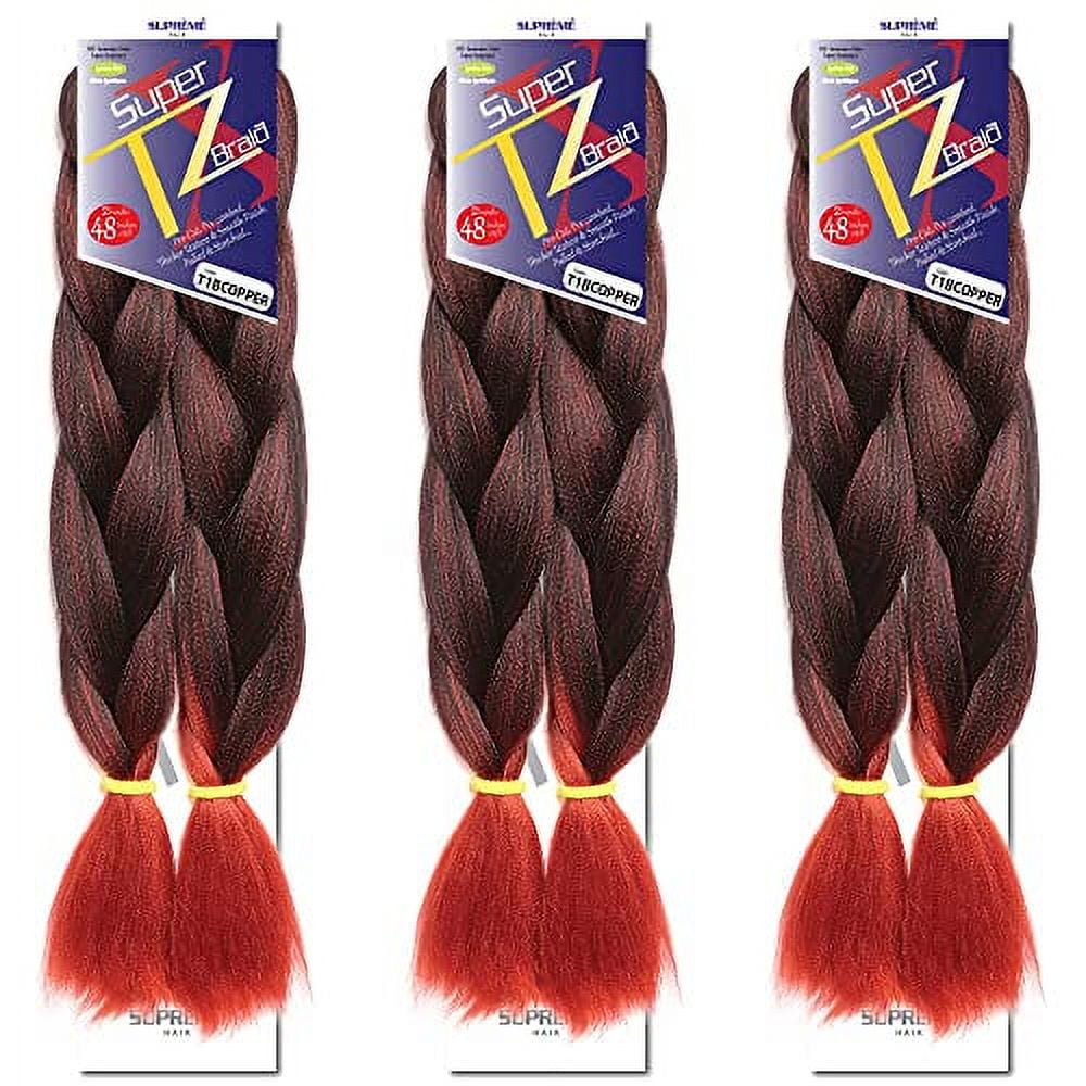 Supreme Hair Pre-Stretched Braiding Hair Extensions â€“ 48 Inch Long ...