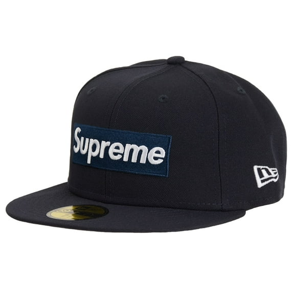 Supreme MLB Teams New York Box Logo New Era 59Fifty Fitted Cap, from ...