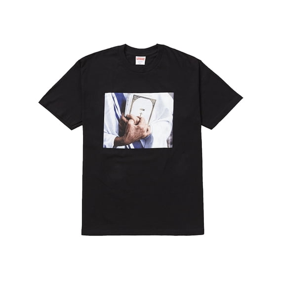 Supreme Men's Bible Tee Black, from StockX - Walmart.com