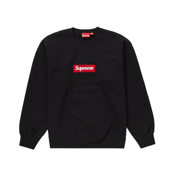 Supreme Men's Box Logo Crewneck (FW22) Black, from StockX - Walmart.com