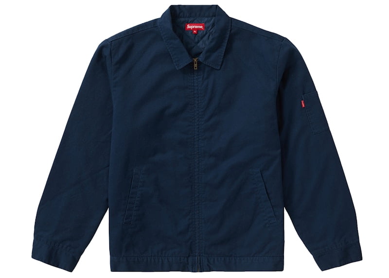Supreme Men's Cop Car Embroidered Jacket Light Navy, from StockX ...