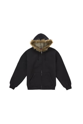 Faux Fur Sweatshirt