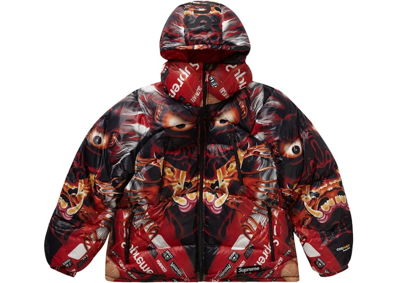 Supreme Men's Reversible Featherweight Down Puffer Jacket Red, from ...