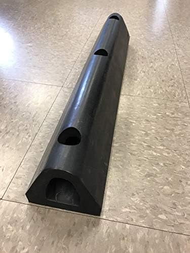 Supreme Morgan 24"x4"x4" Rear Center Rubber Dock Bumper for Trucks ...