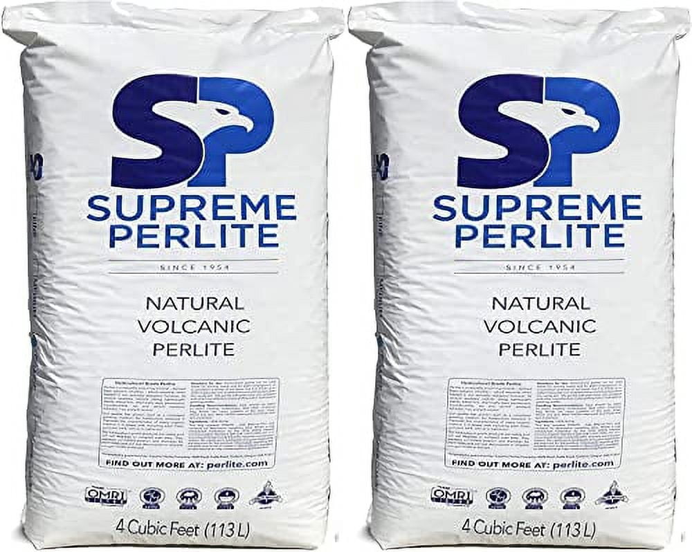 Supreme Perlite Coarse Grade for Potting & Houseplants - Soil Mix - 4 ...