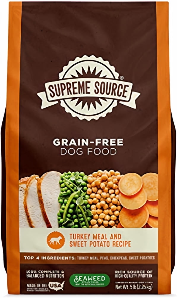 Supreme Source Grain-Free Dry Dog Food 5 lb (Pack of 4) - Walmart.com