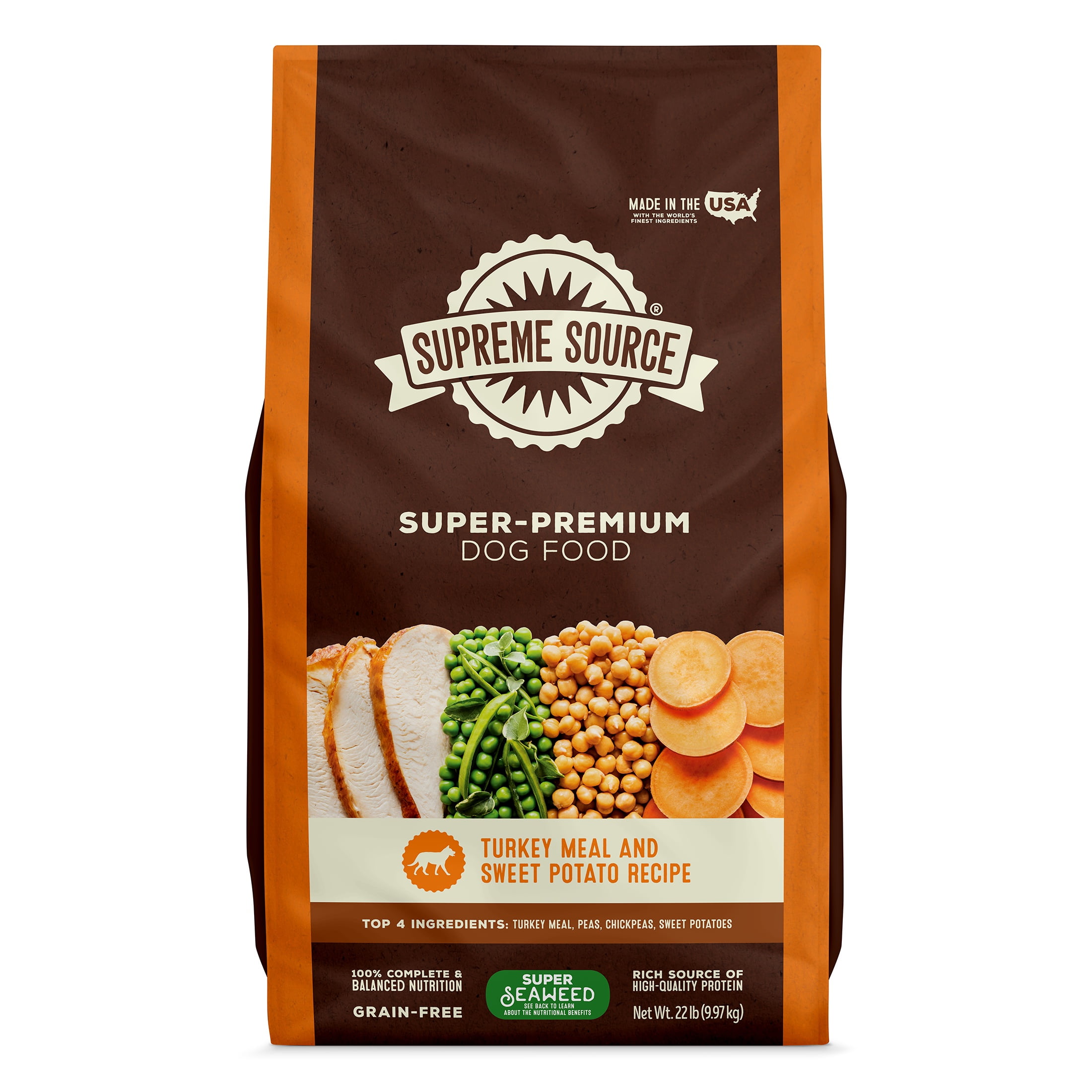 Supreme Source Grain-Free Turkey Meal & Sweet Potato Recipe Dry Dog ...