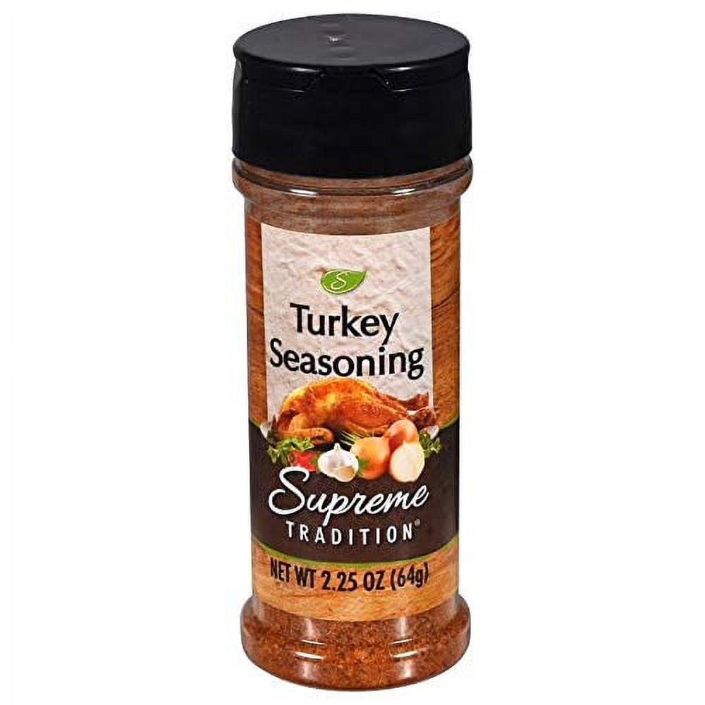 Supreme Tradition Turkey Seasoning YPF5 2.25 OZ - Walmart.com