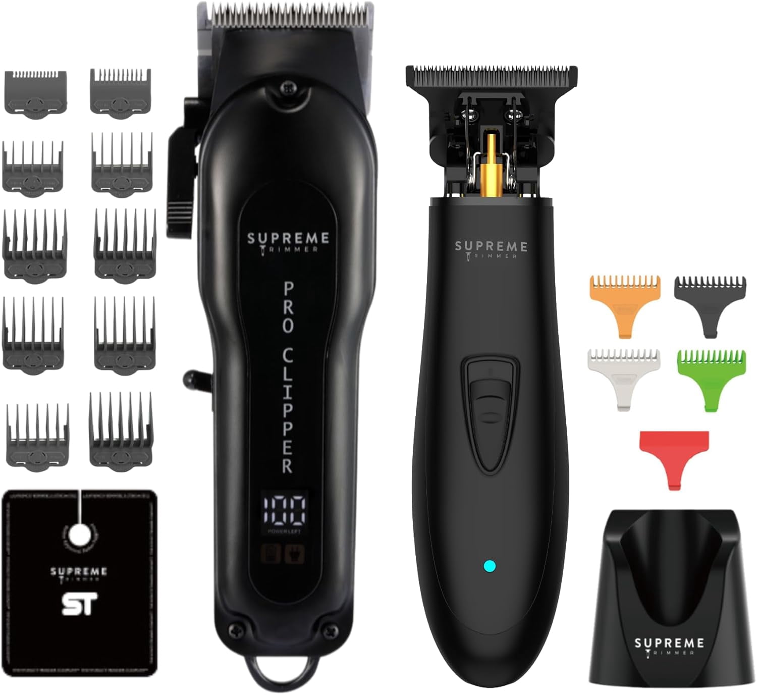 Supreme Trimmer Pro Clipper & T-Shaper Combo, Beard Trimmer & Hair ...