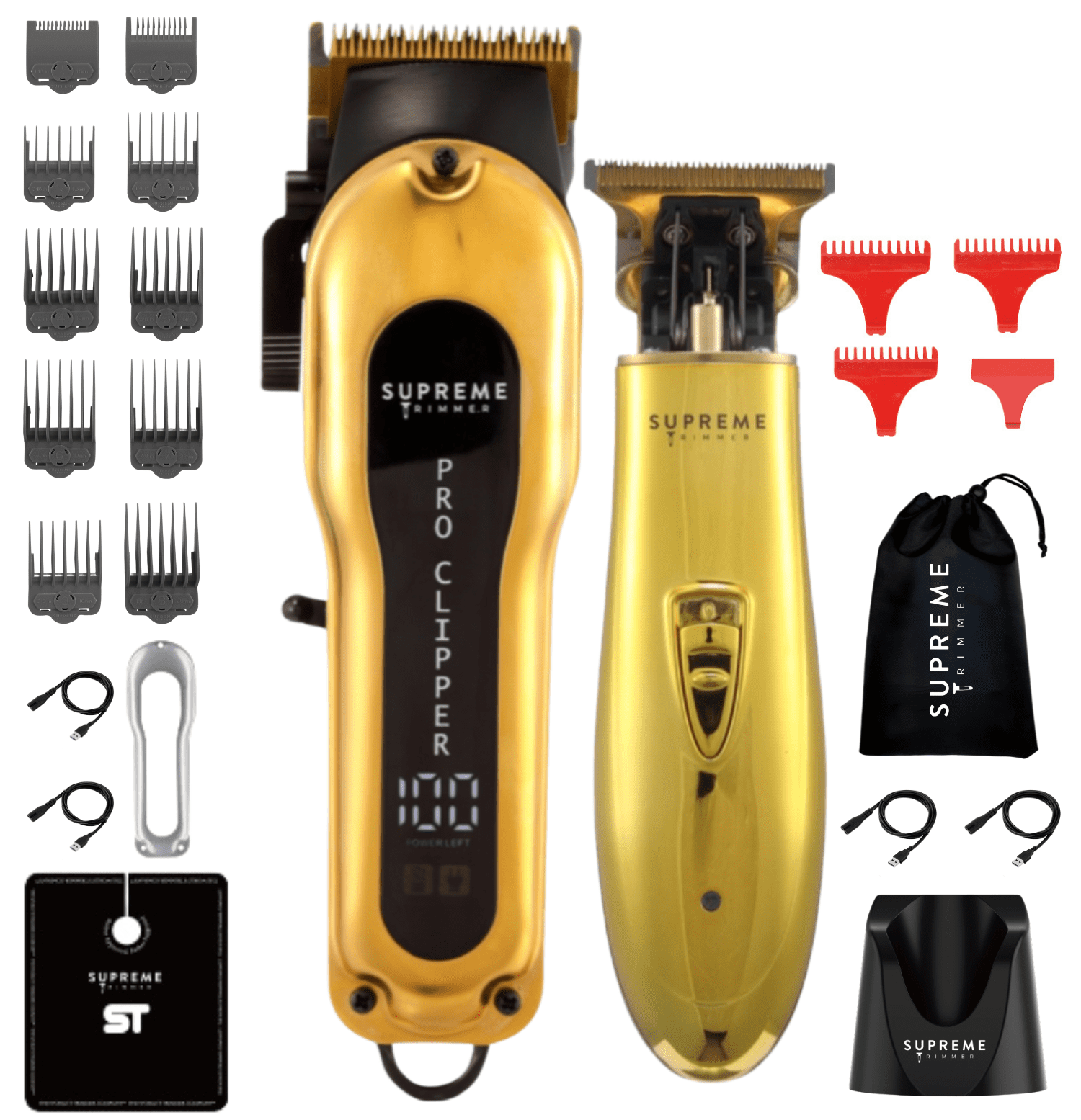 Supreme Trimmer Pro Clipper & T-Shaper Combo | ST5200 Beard Trimmer ...