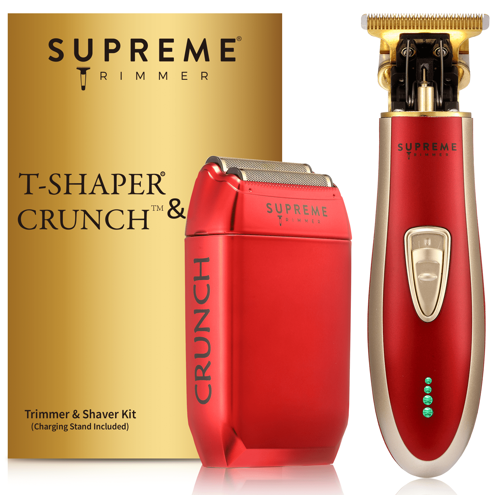 Supreme Trimmer 2-in-1 T-Shaper Trimmer & Crunch Foil Shaver | STF602 ...