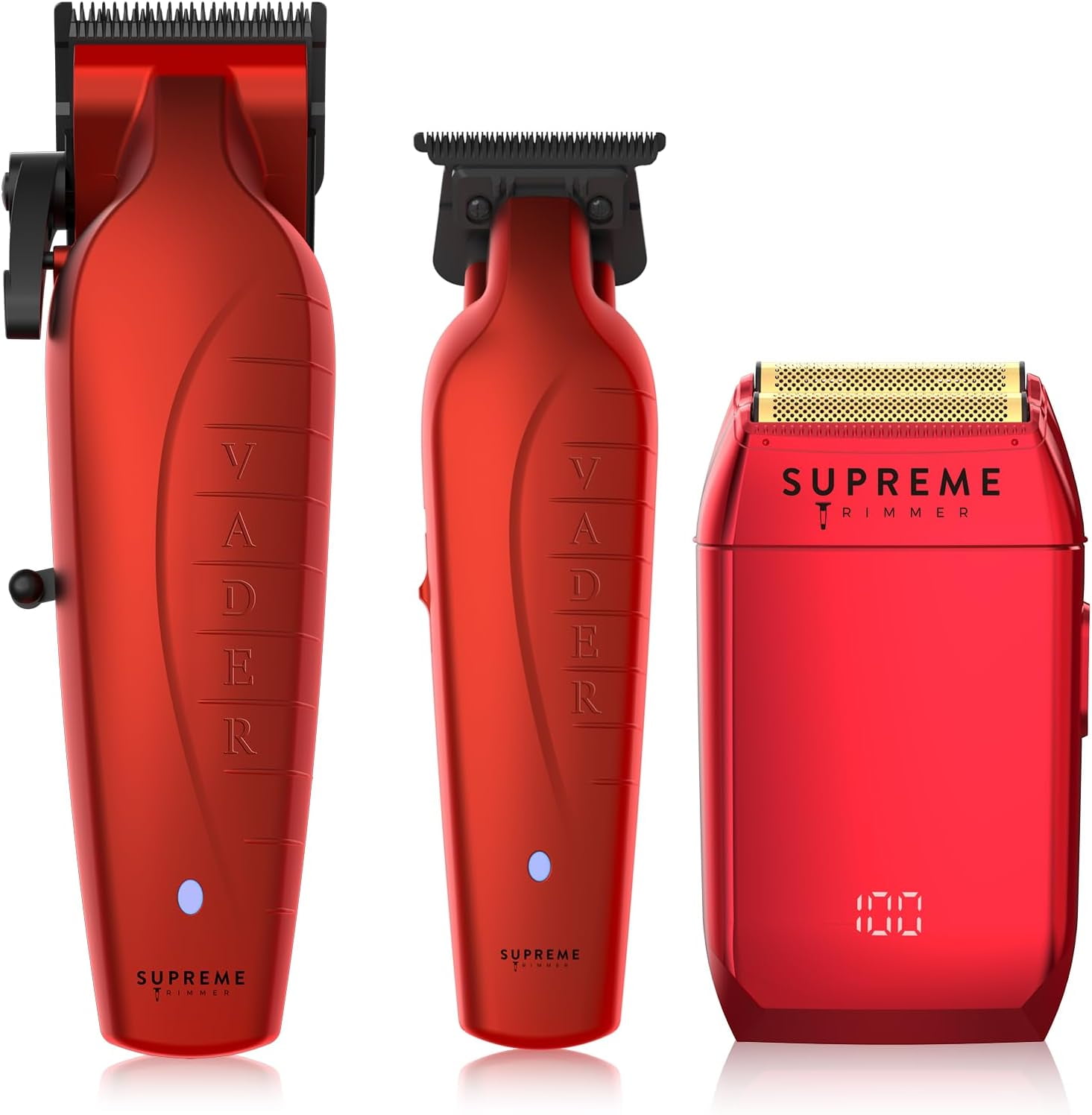 Supreme 3-in-1 Barber Kit: Vader Clipper, Trimmer & Foil Shaver | Men's ...