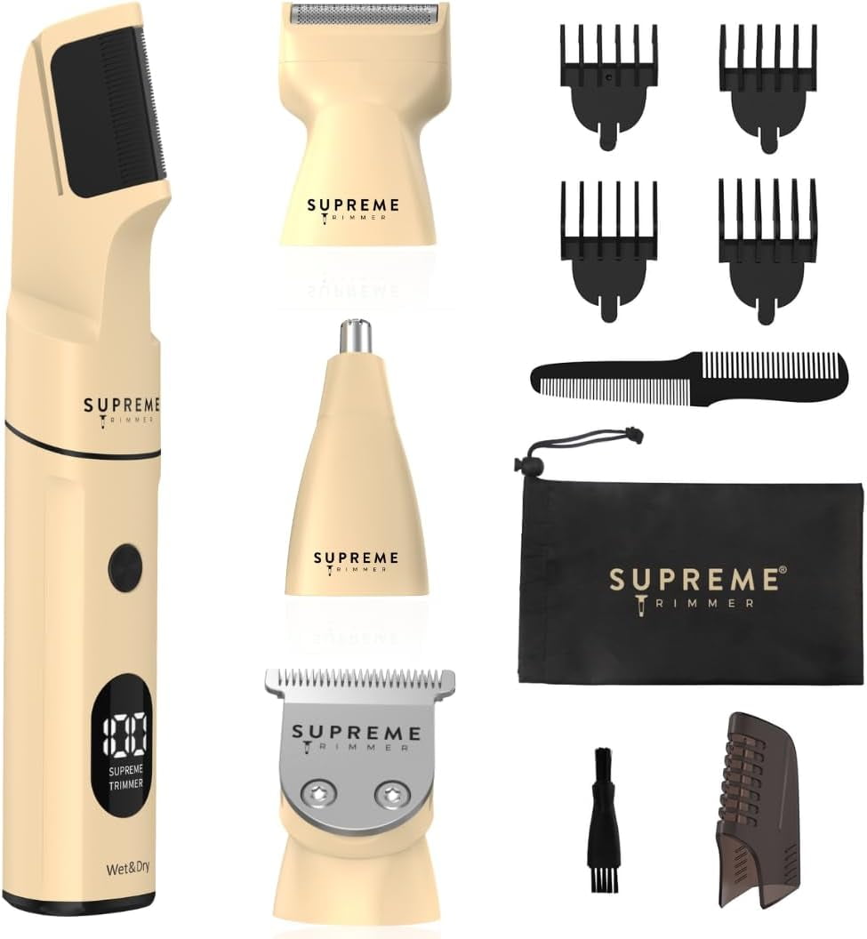 Supreme Trimmer All-in-One Multigroomer | No-Nick, Nose/Ear/Pubic ...