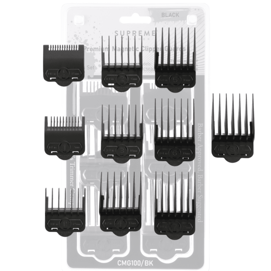Supreme Trimmer Magnetic Guide Combs for Clippers | CMG100 Hair Clipper ...