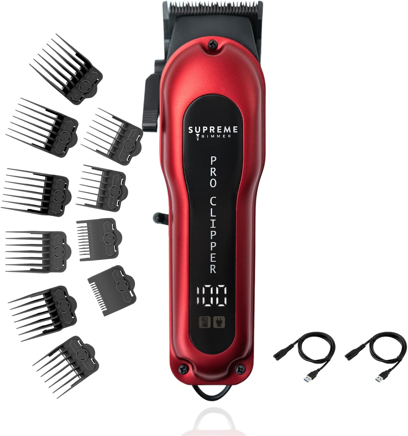 Supreme Pro Clipper Trimmer with Fade Blade, Cordless, 300 Min Run Time ...