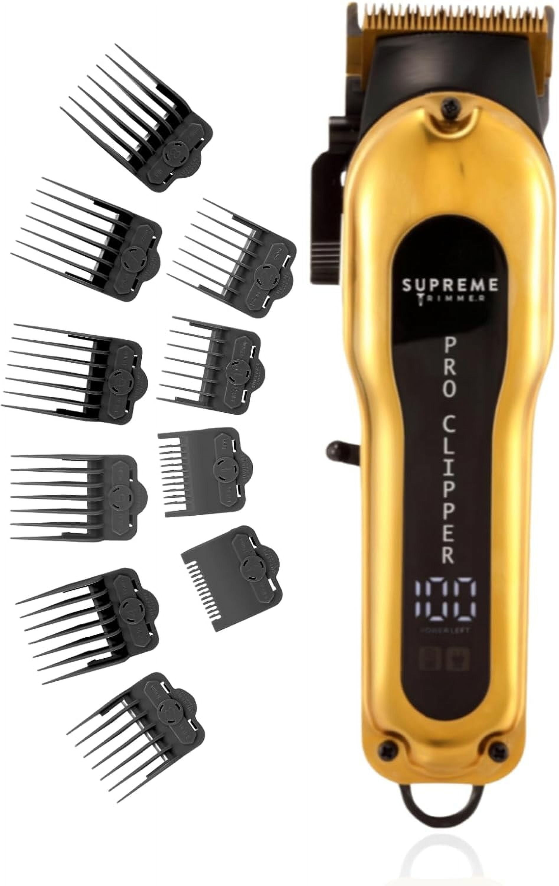 Supreme Trimmer Pro Clipper | Adjustable Hair Cutting, Zero-Gap, Barber ...