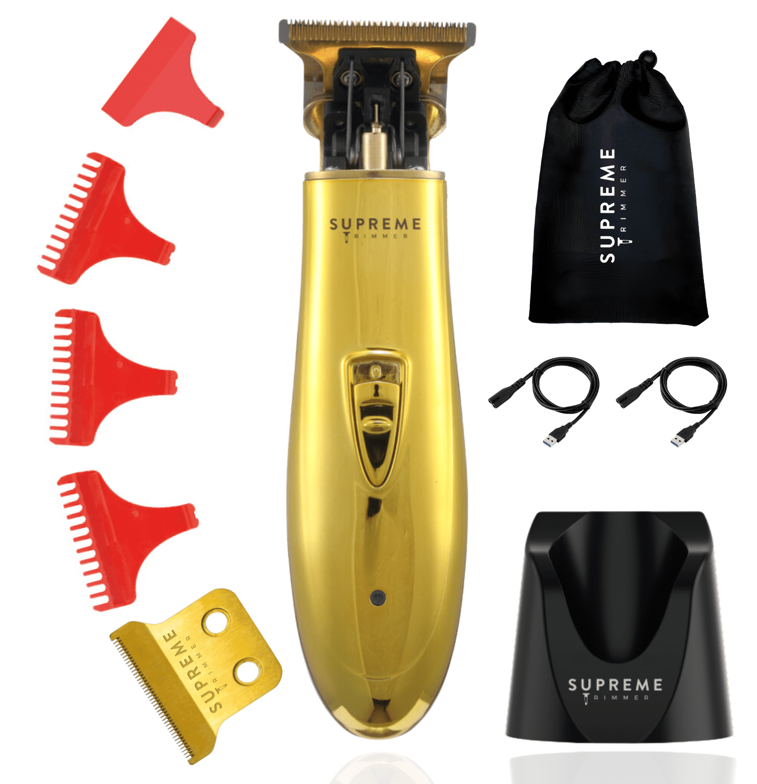 Supreme Trimmer Cordless Beard Trimmer, T-Shaper with Deep Tooth Blade ...