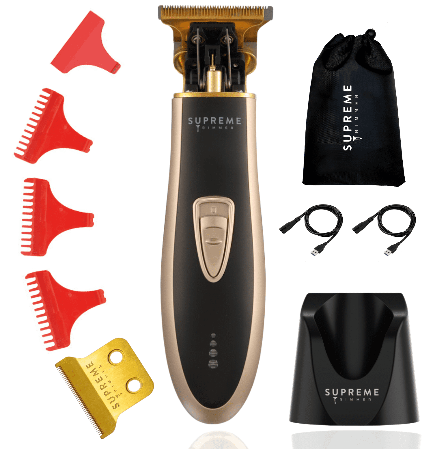 Supreme Barber Trimmer ST5210 | Cordless, 90 Min Run Time, Gold + Blade ...