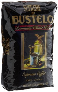 Supreme by Bustelo, FOL101800, Espresso Whole Bean Coffee, 1 Bag ...