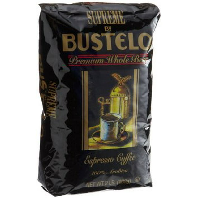 Supreme by Bustelo, FOL101800, Espresso Whole Bean Coffee, 1 Bag ...