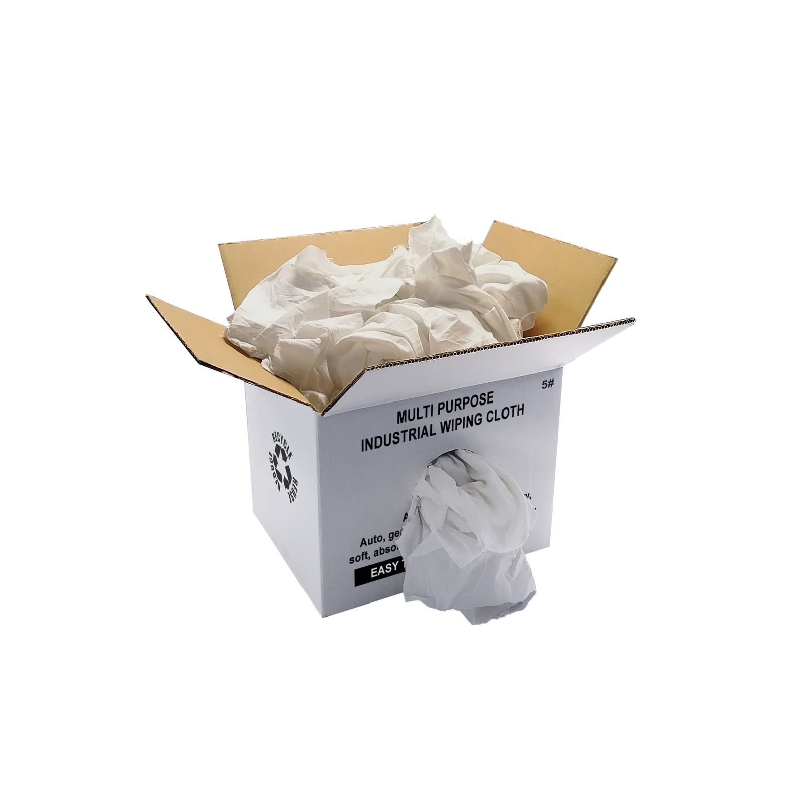 SupremePlus White Sheeting Rags, Absorbent Lightweight Woven Cotton ...