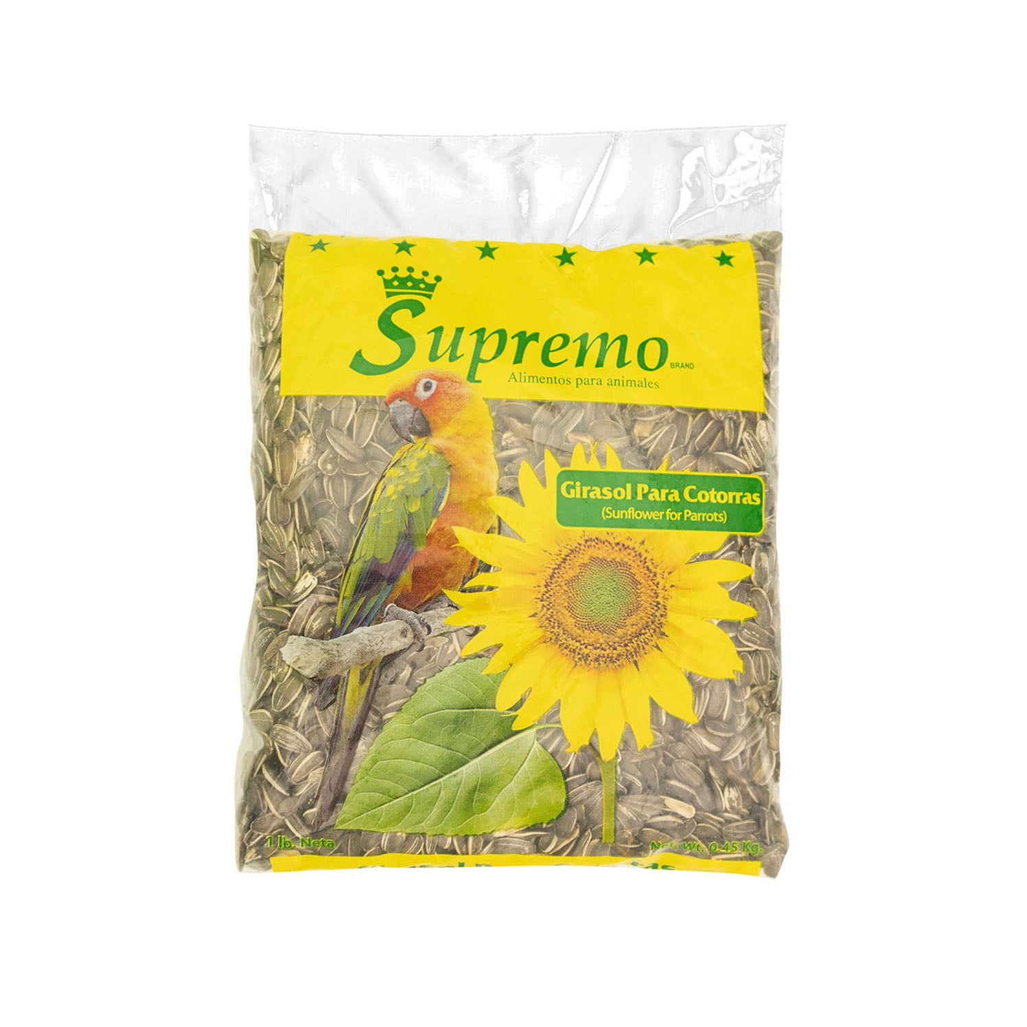 Supremo Girasol, Bird Seed, 1lb Bag - Walmart.com