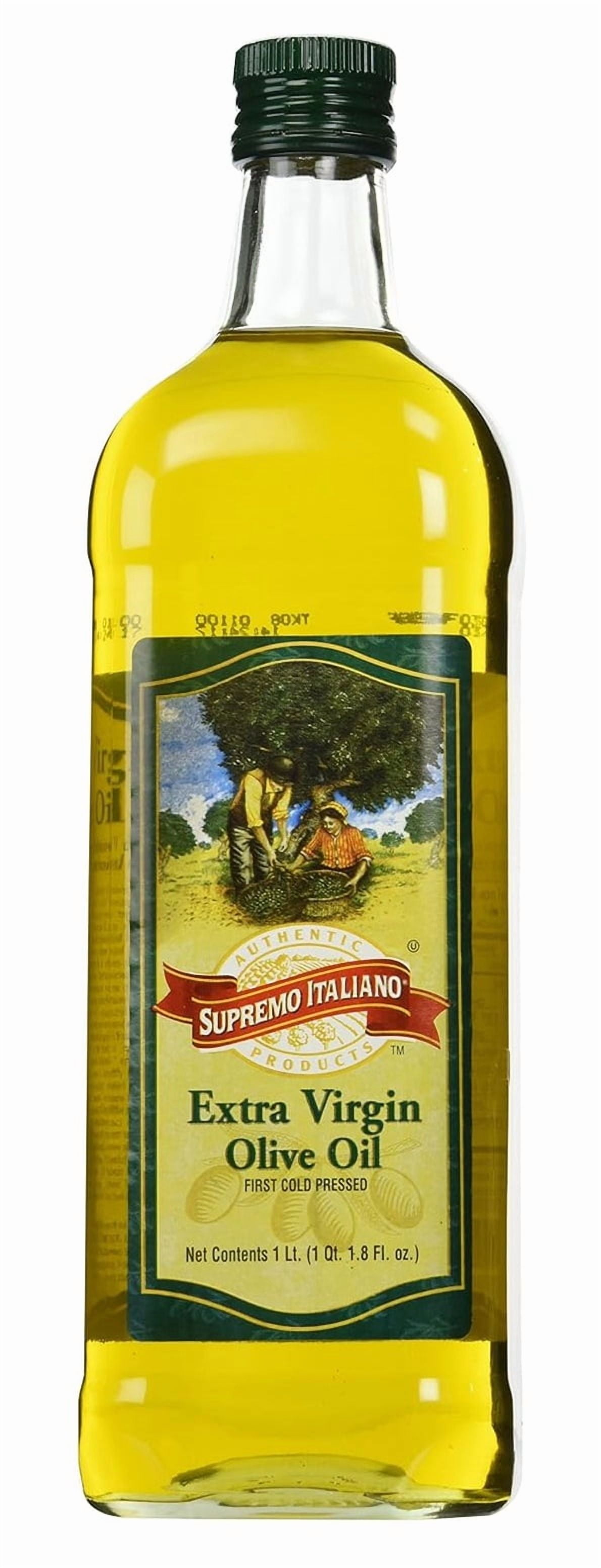 Supremo Italiano Extra Virgin Olive Oil | Cold Pressed | 33.8 fl oz ...