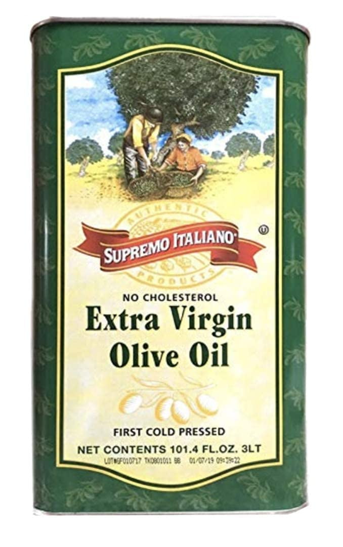 Supremo Italiano Extra Virgin Olive Oil, First Cold Pressed, 101.4 fl ...