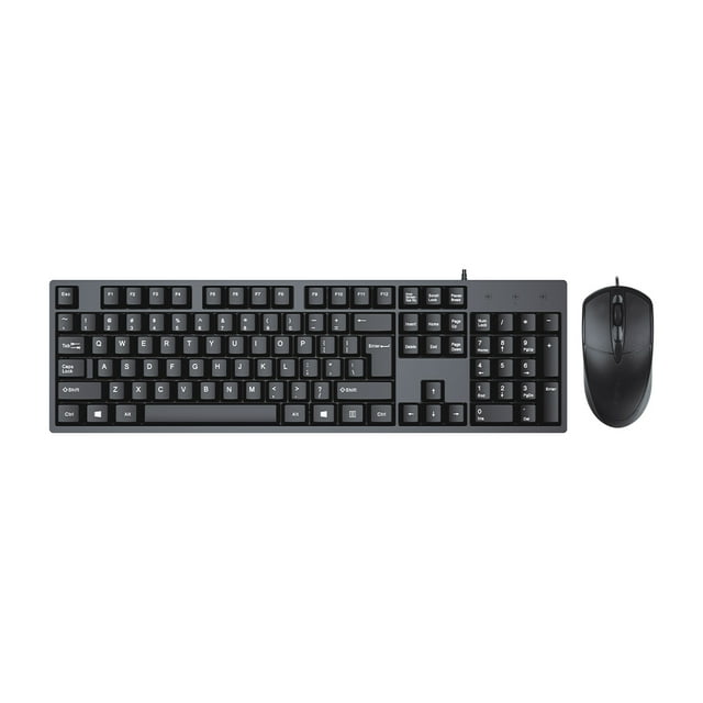 Suproot USB Wired Mouse Keyboard Set, 1200dpi Mice Mechanical Feeling ...