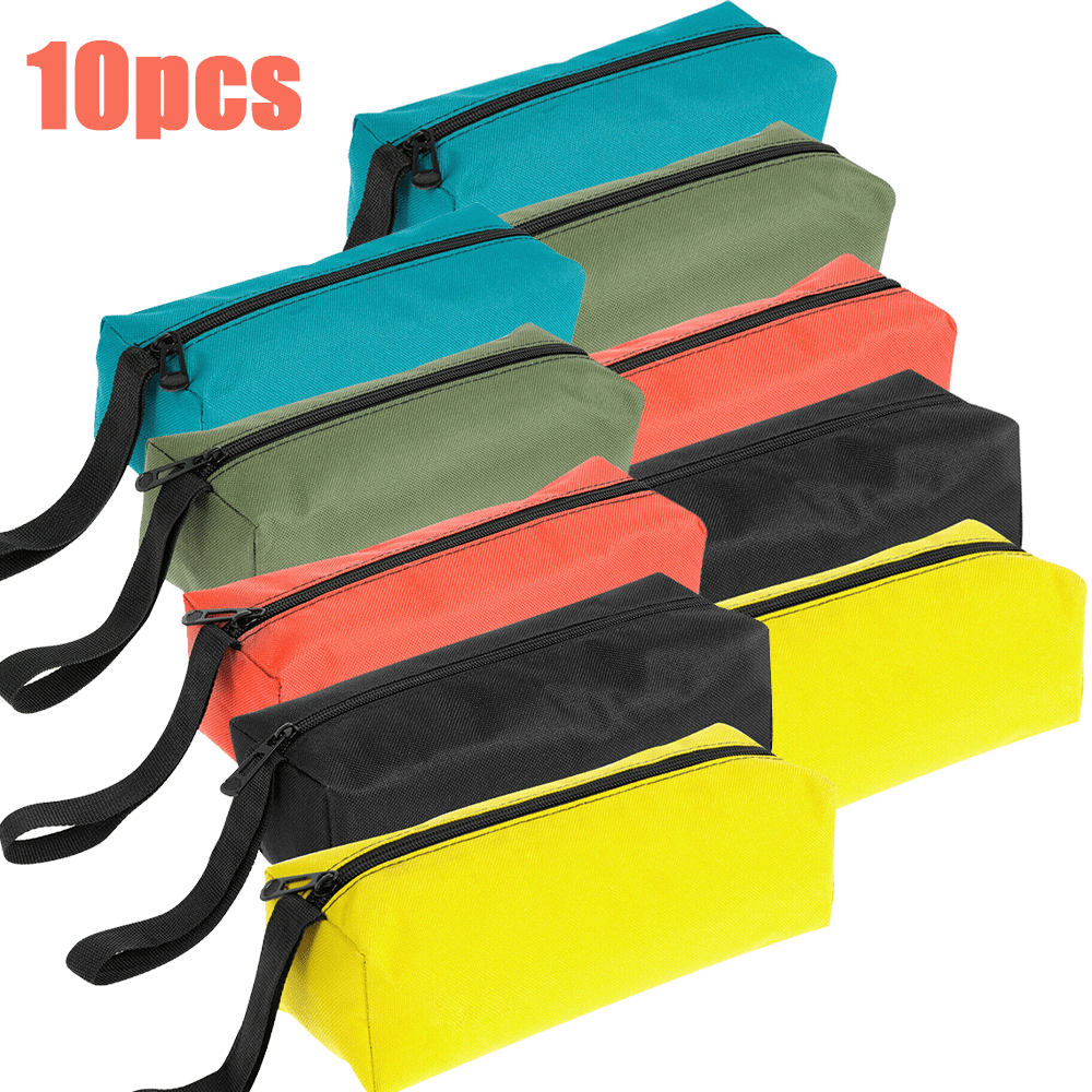 Supsupsiu 10pcs Lot Tool Pouch Canvas Tool Bag Zipper Small ...