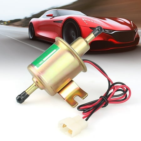 Supsupsiu 12V Universal Electric Inline Fuel Pump Low Pressure (4-7 Psi ...