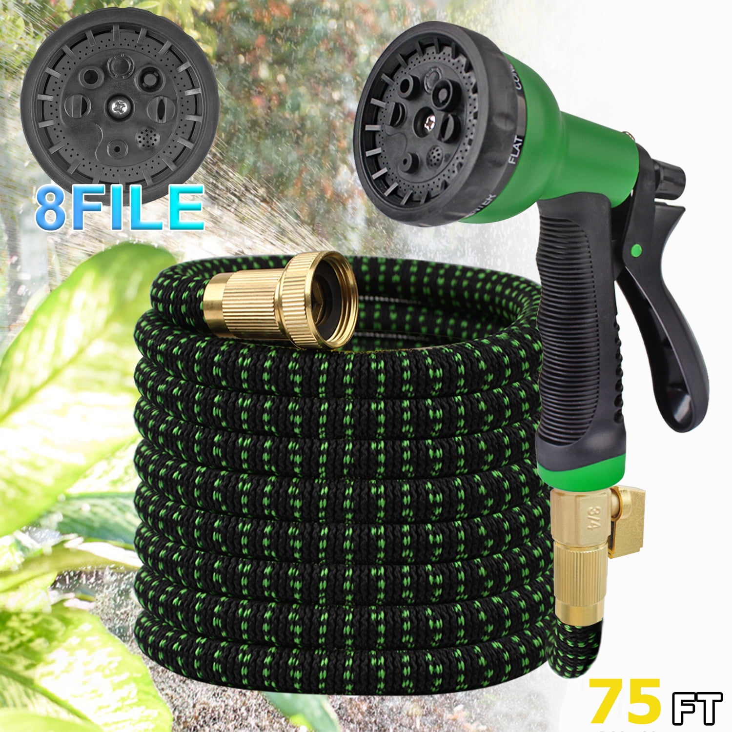 Supsupsiu 75FT Garden Telescopic Water Pipe Set Retractable Magic Water ...