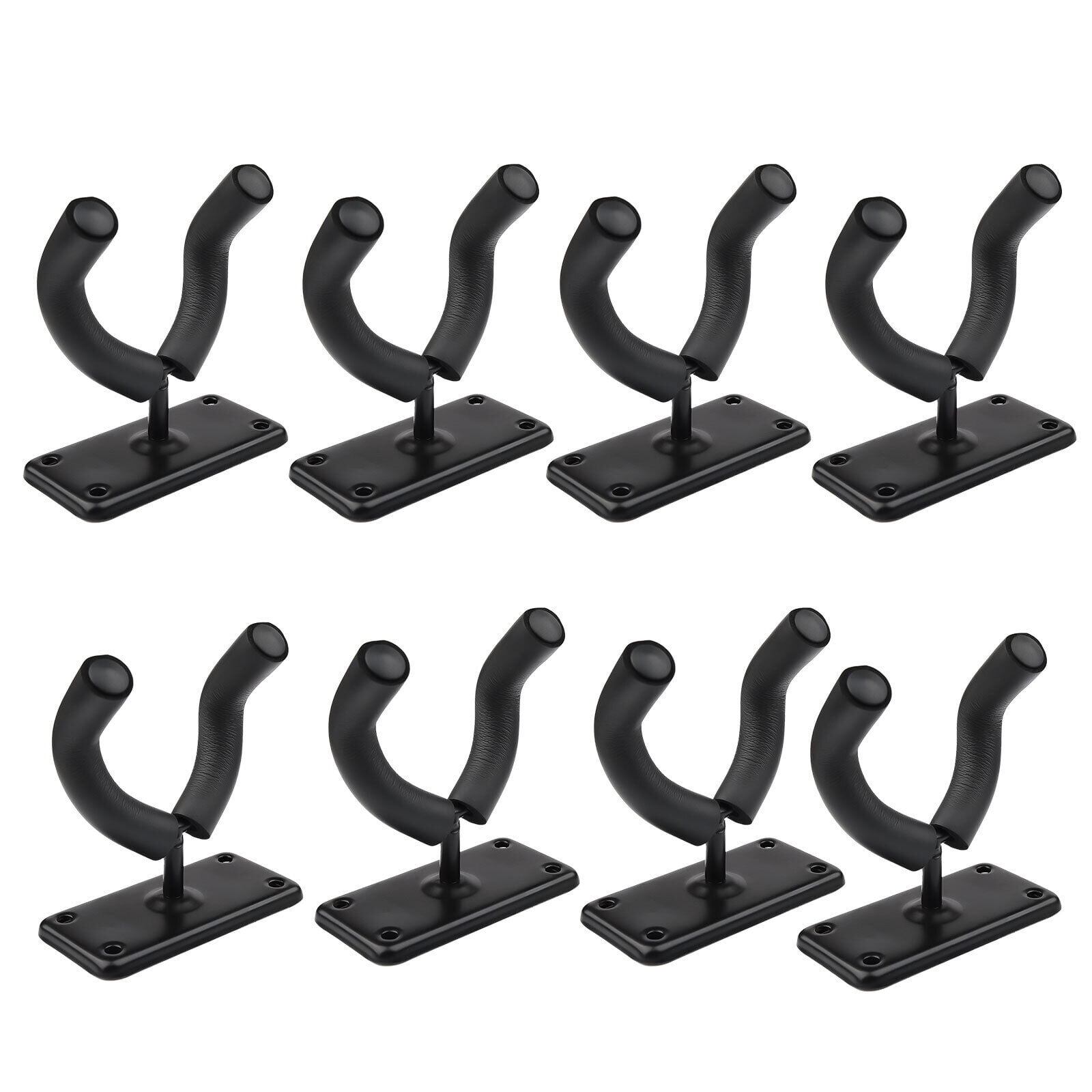 Supsupsiu 8 Pcs Universal Guitar Hangers Wall Mount Instrument Display ...