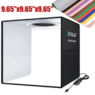 PULUZ Soft Box Mini Kit: Portable LED Photo Lighting Tent Box with 12 ...