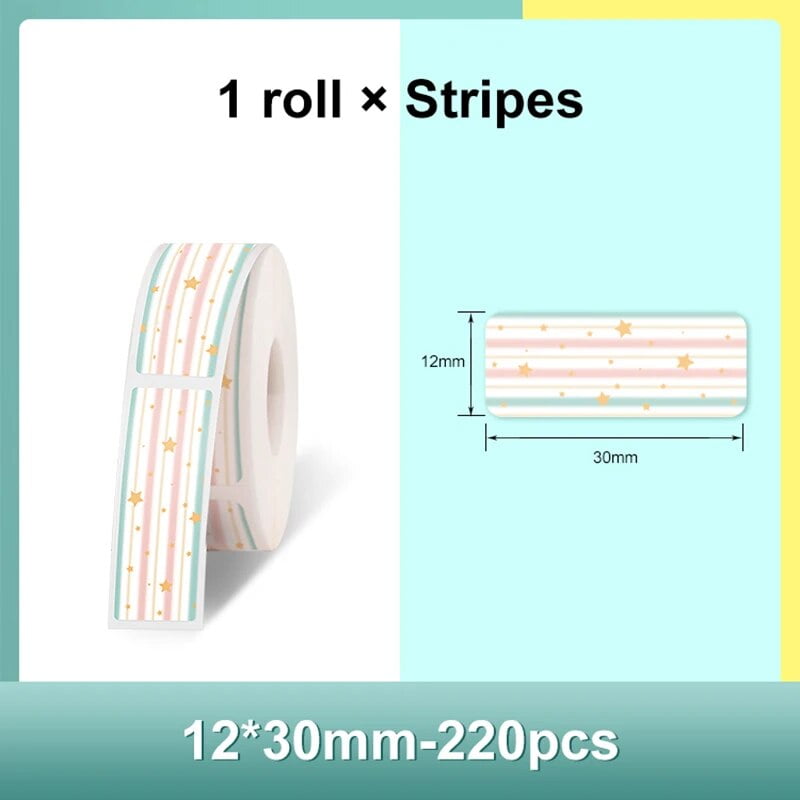 Supvan Hot Label Printer Paper Waterproof Printing Label Tape Scratch ...