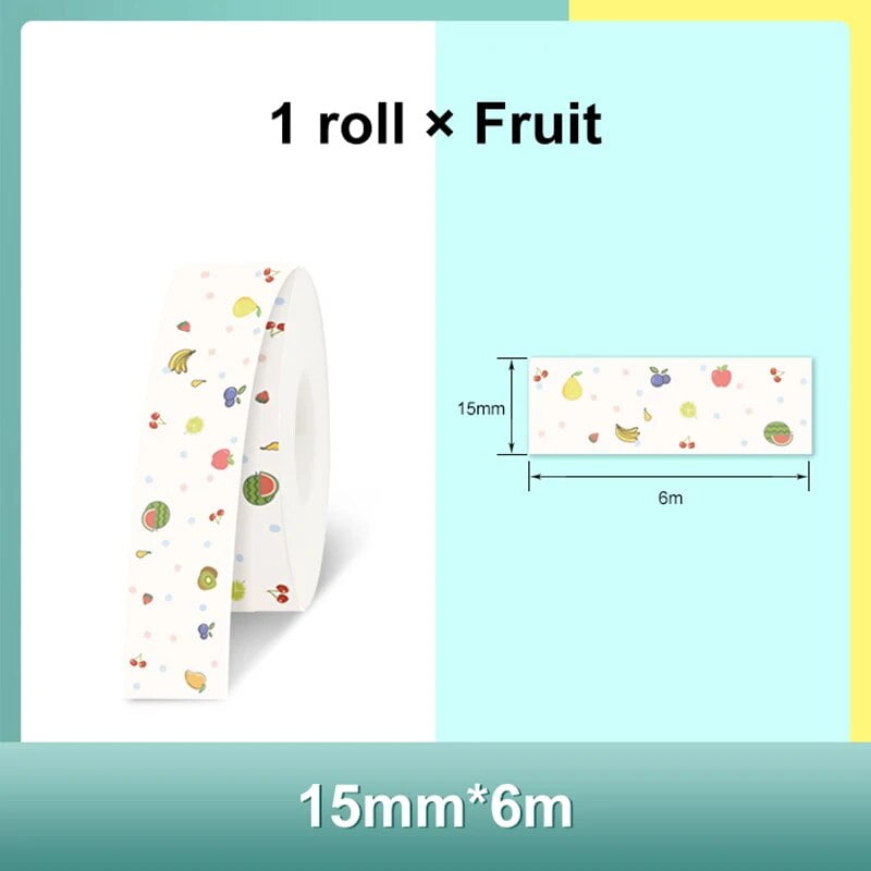 Supvan Hot Label Printer Paper Waterproof Printing Label Tape Scratch ...