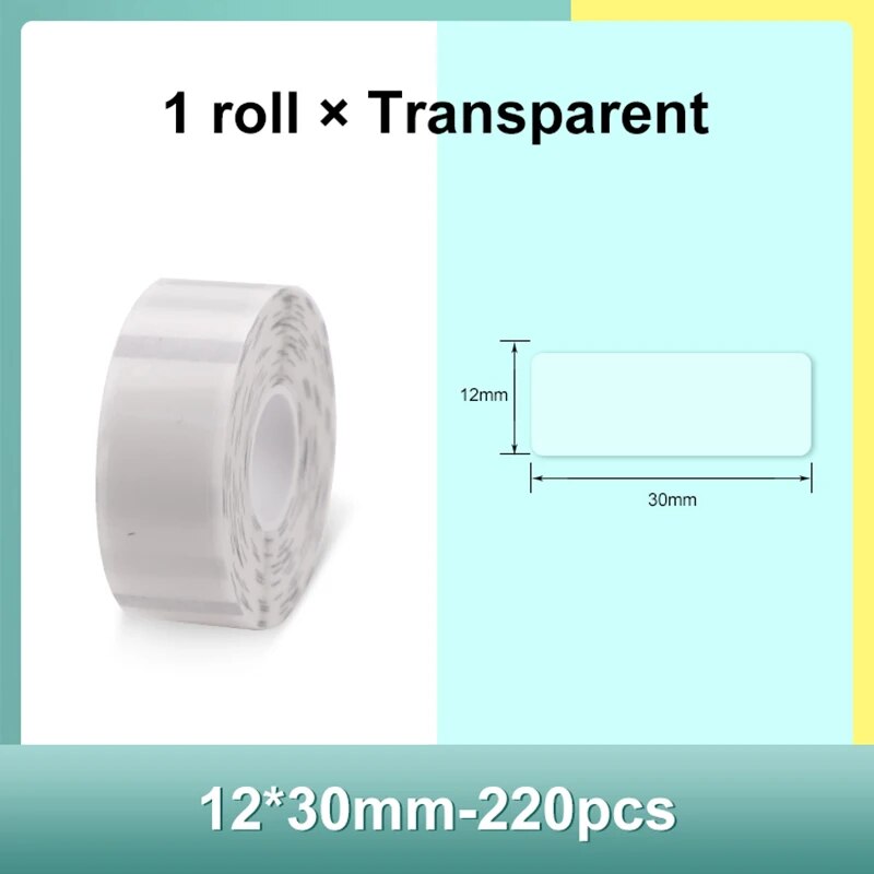 Supvan Hot Label Printer Paper Waterproof Printing Label Tape Scratch ...