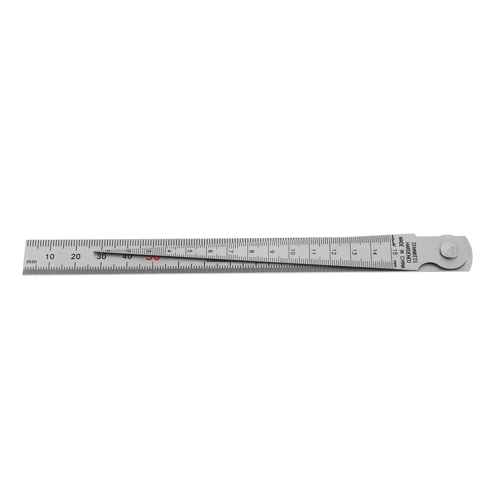 Supvox 1 Set Metal Ruler Steel Ruler Set Stainless Steel Gap ...