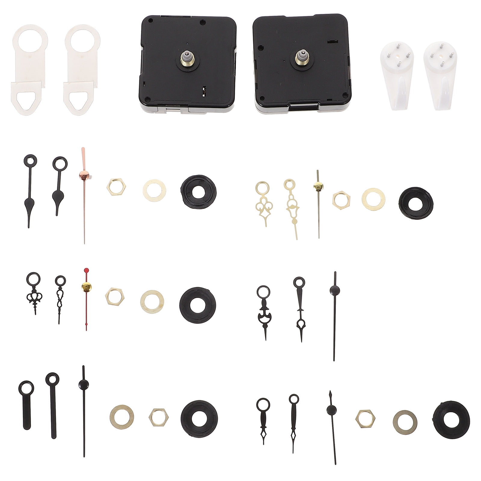 Supvox 1 Set of Clock Replacement Mechanism Assorted Color Plastic ...