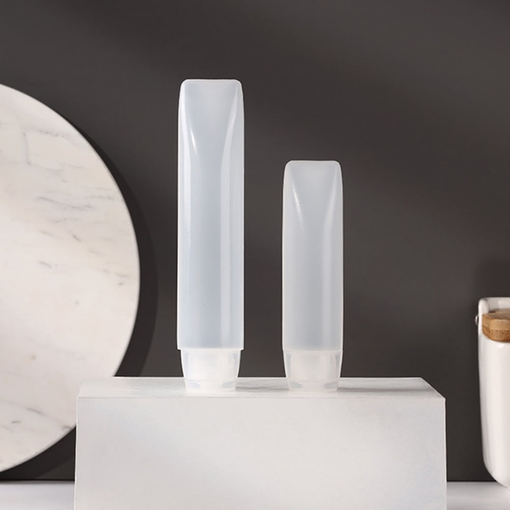 Supvox 10Pcs Empty Lotion Tubes Travel Refillable Squeeze Bottles with ...