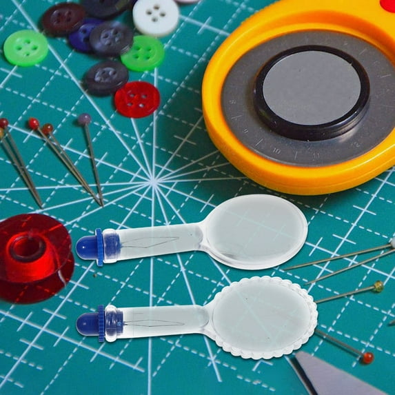 Supvox 10Pcs Hand Sewing Guide Sewing Tool Transparent Plastic for ...