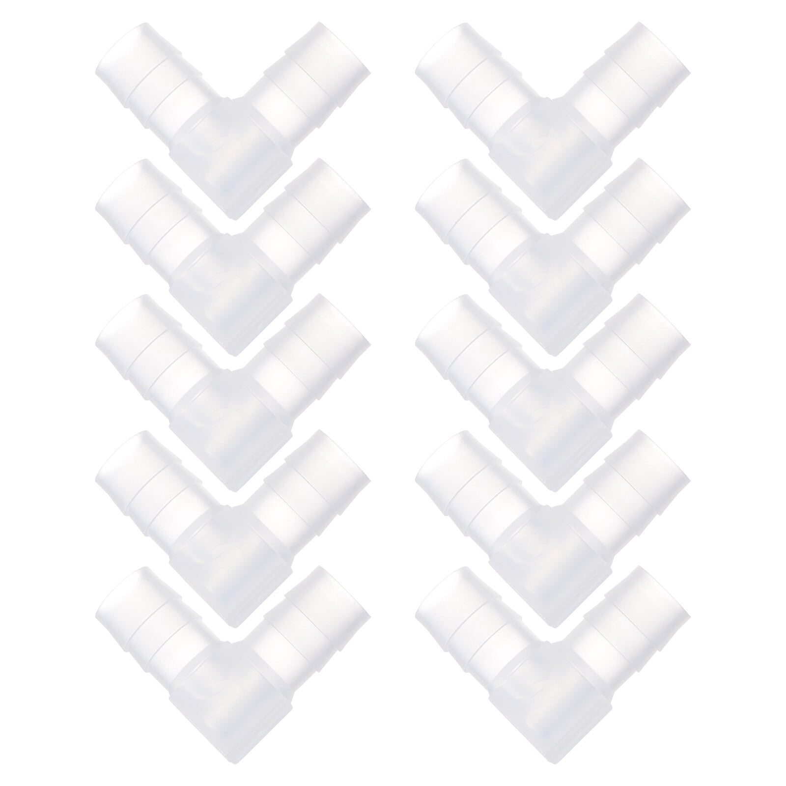 Supvox 10pcs Water Pipe Fitting L Shape Connector for Laboratory and ...