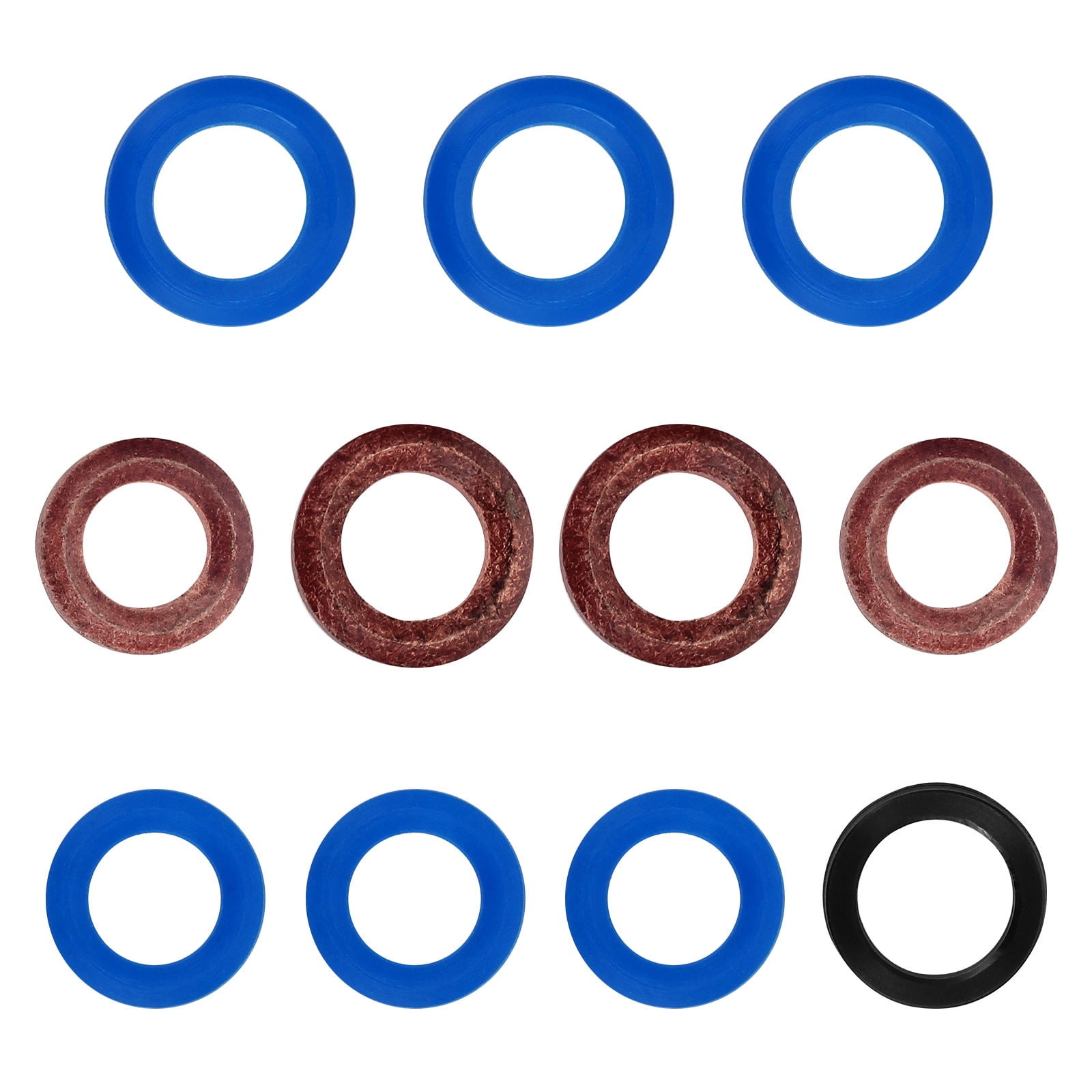 Supvox 11Pcs Sealing Gaskets Assorted Color for Airless Paint Sprayer ...