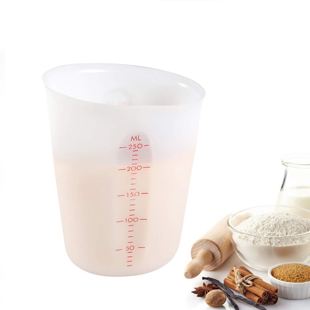 Supvox Silicone 250Ml Measuring Cup with Double Scale Permanent ...