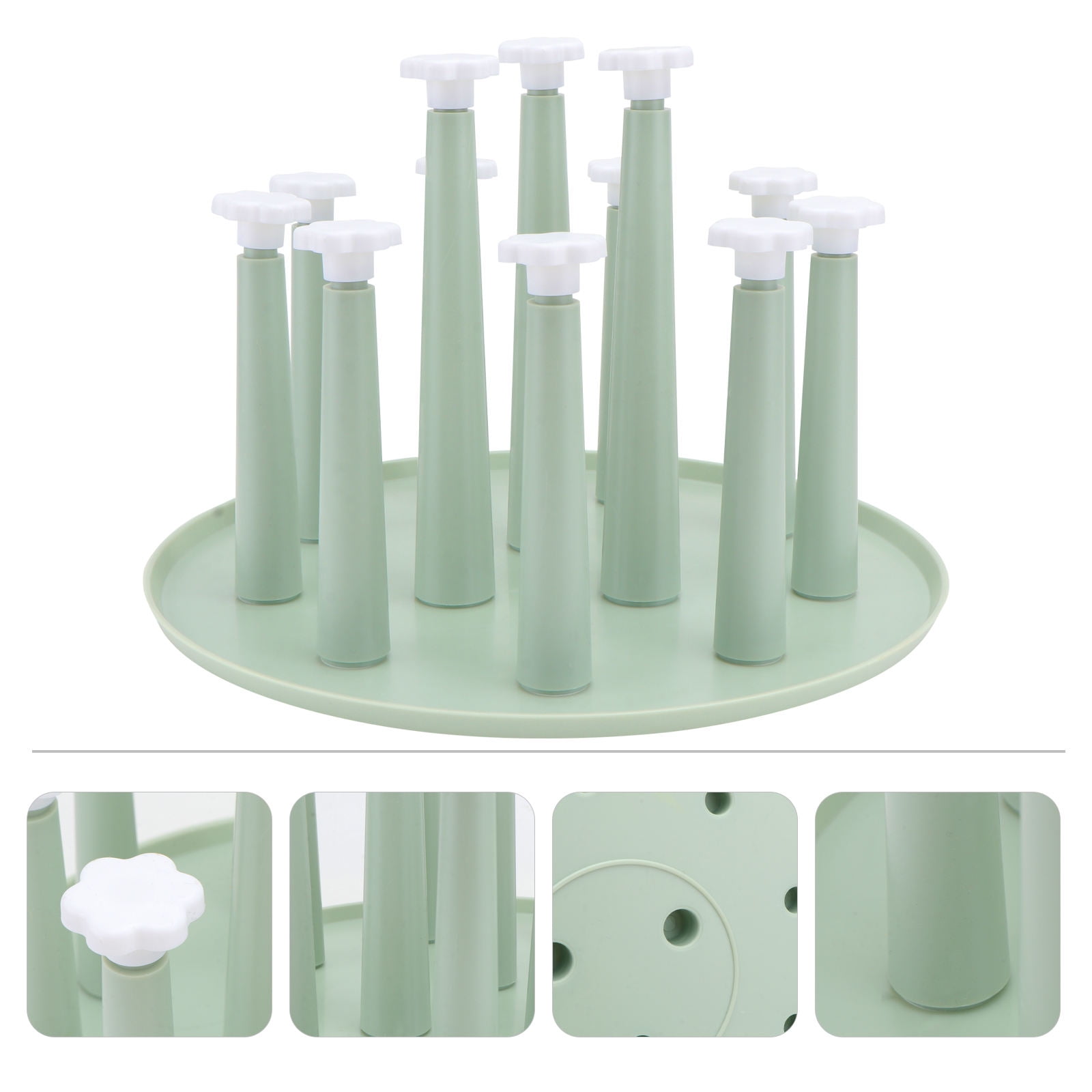 Supvox 1Pack Modern Cup Rack Plastic Cup Drying Rack for Office ...