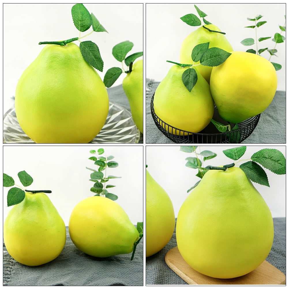 Supvox 1Pc Realistic Fruit Emulation Grapefruit Model Foam Chic Photo ...