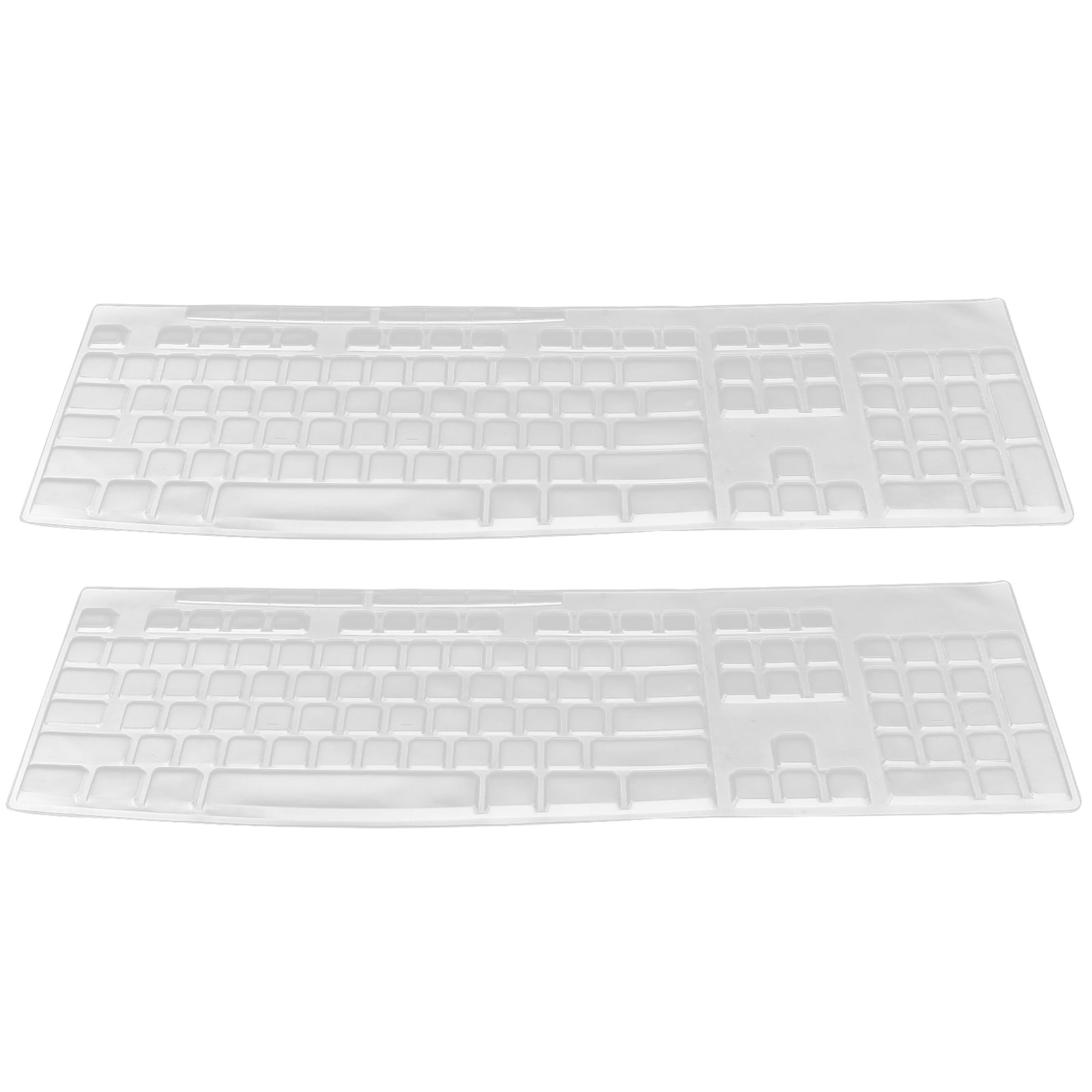 Supvox 2 Pcs Desktop Keyboard Membrane Spill-proof Protector - Walmart.com
